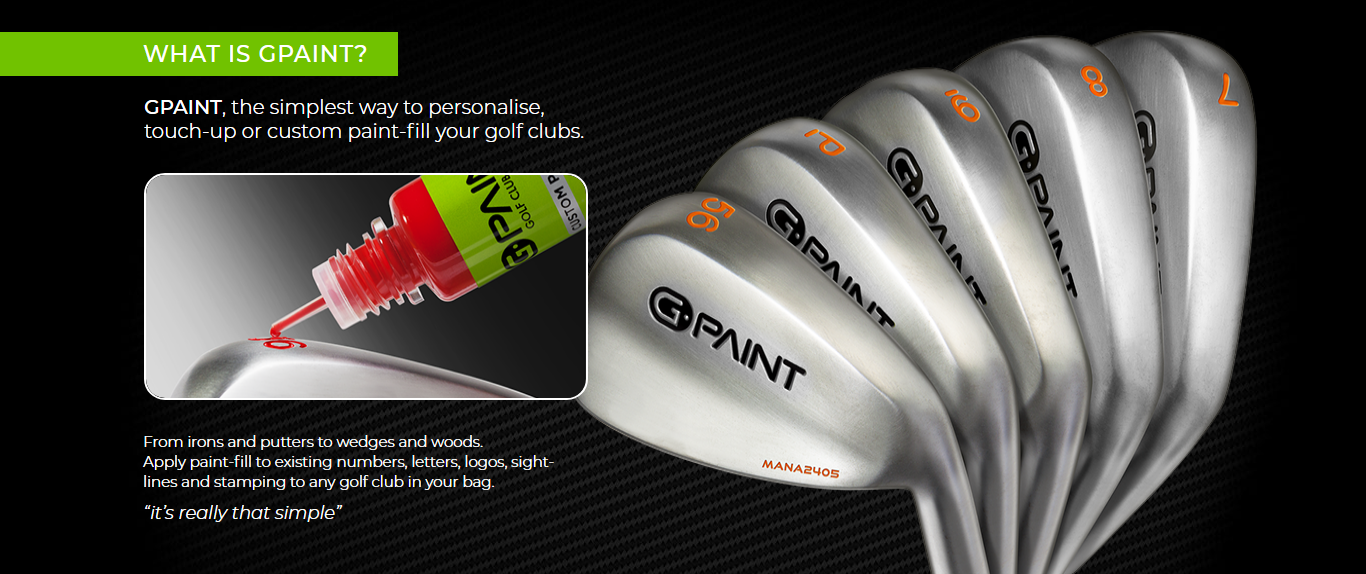 GPAINT golf club paint fill system – GPaintUS